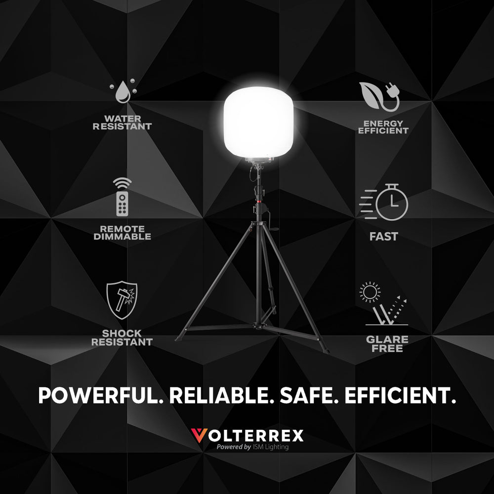 102,000 Lumens LED Balloon Light Tower – Volterrex - LED Balloon Lighting