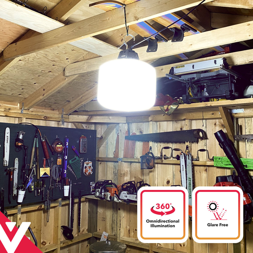 7,800 Lumens LED Balloon Work Light Kit – Volterrex Lighting Solutions