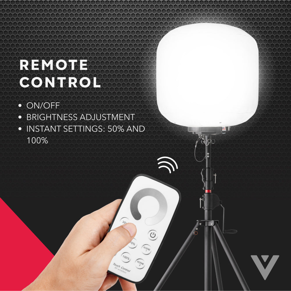 102,000 Lumens LED Balloon Light Tower – Volterrex Lighting Solutions