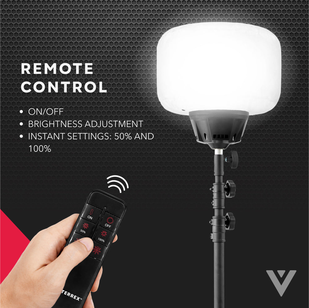 7,800 Lumens LED Balloon Work Light Kit – Volterrex Lighting Solutions