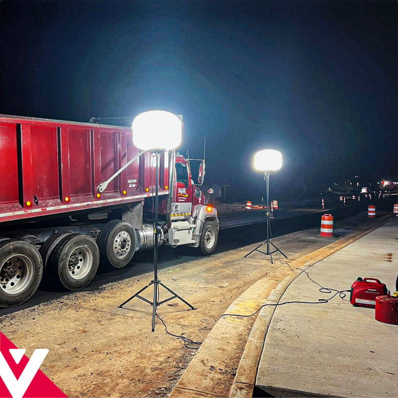 42,000 Lumens LED Balloon Work Light Tower – Volterrex Lighting Solutions