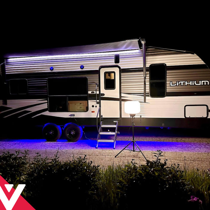 7,800 Lumens LED Balloon Work Light Kit – Volterrex Lighting Solutions