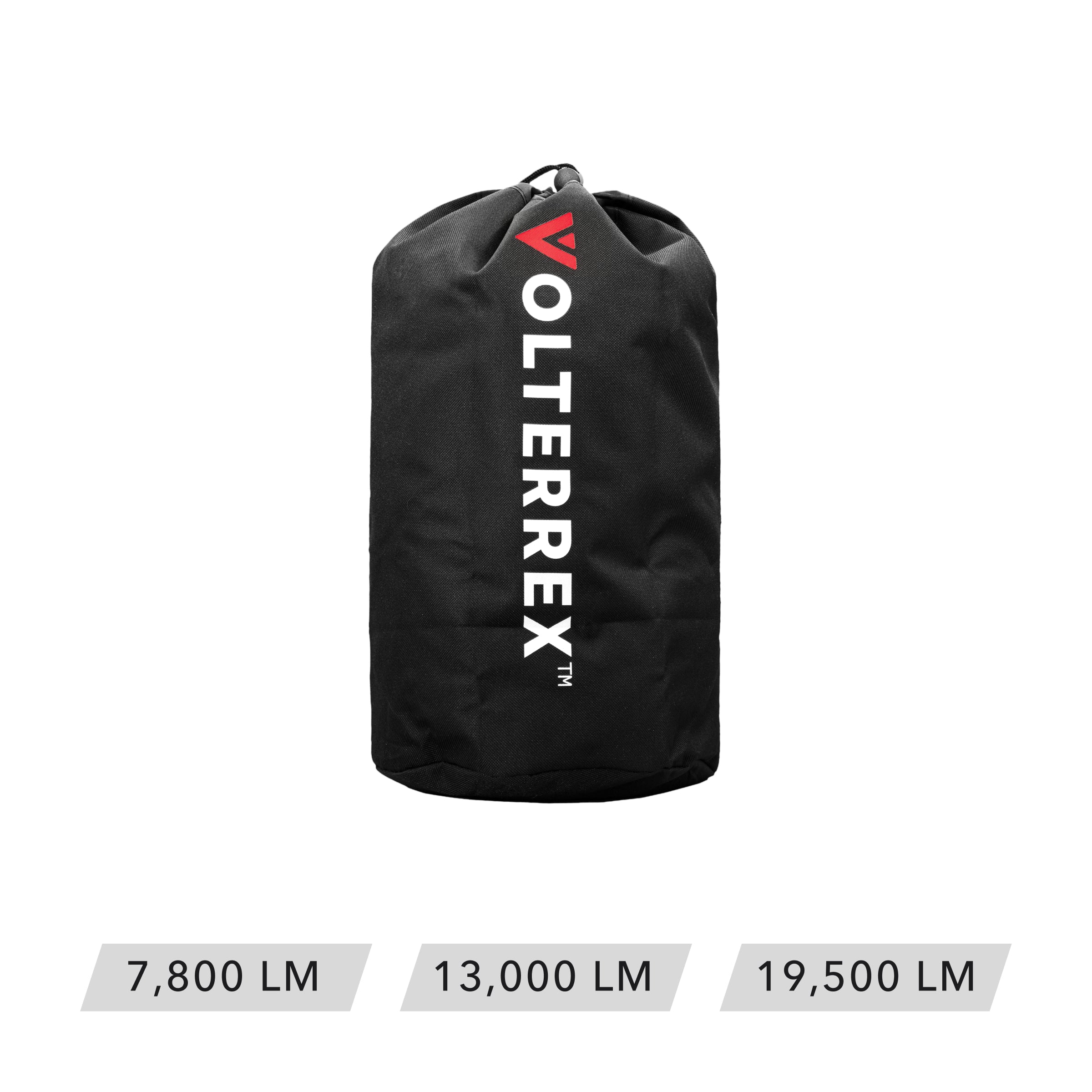 7,800/13,000/19,500 Lumens LED Balloon Work Light Fixture Carry Bag ...